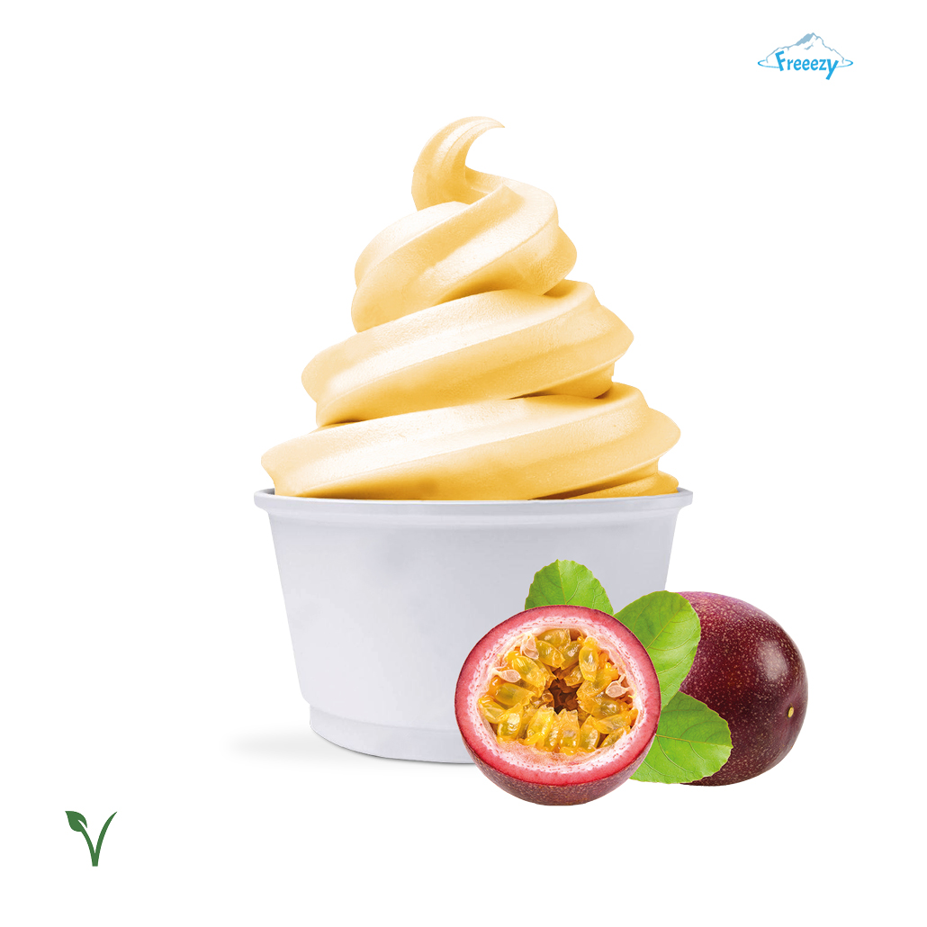 Freeezy Soft Ice Cream Powder Passion Fruit Vegan | Freeezy Gastro